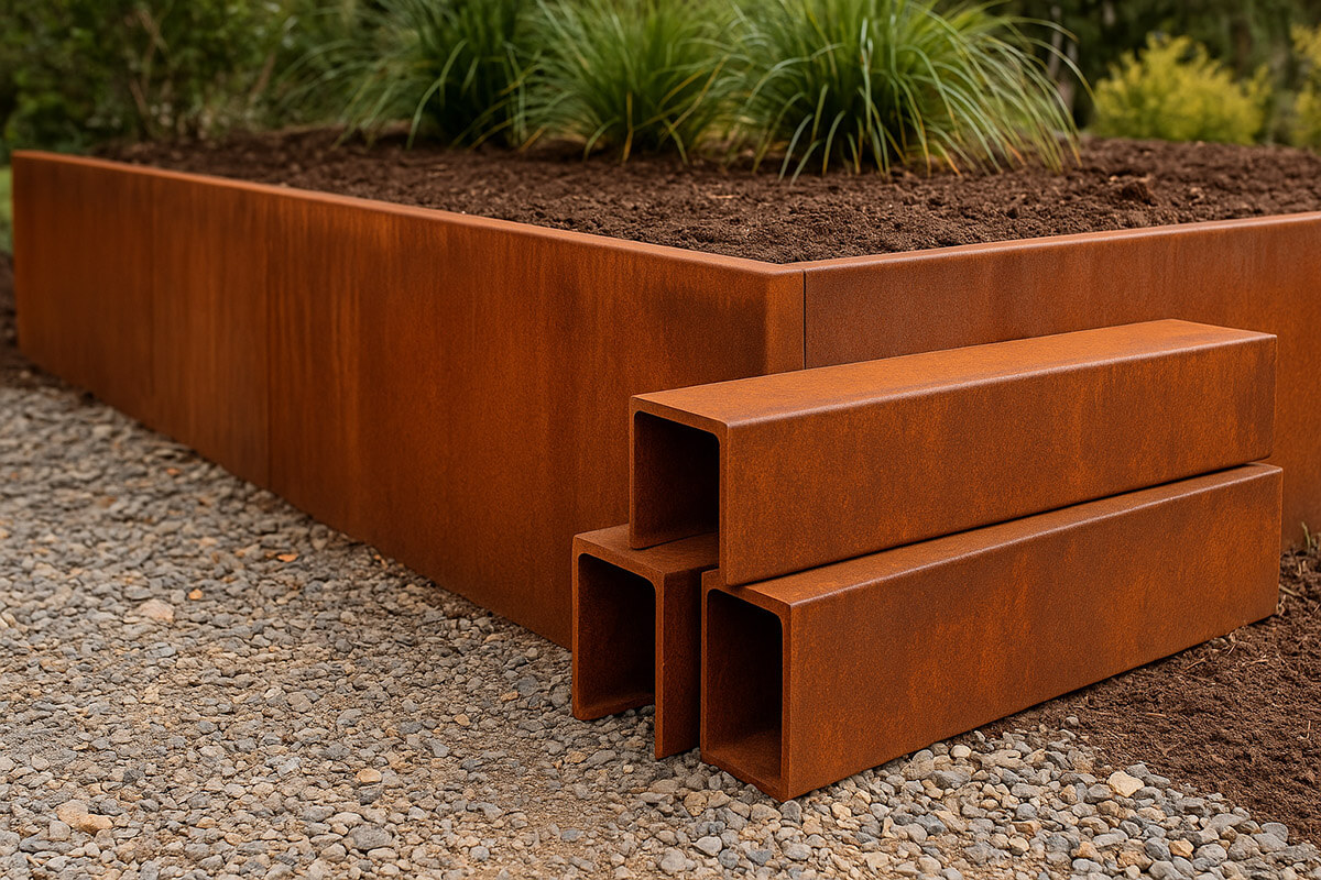 Corten Steel Retaining Walls: Durable, Stylish, and Built for ...